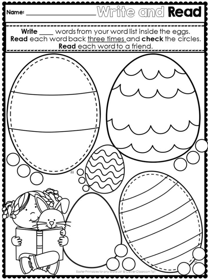 Free Printable Easter Worksheets For 3rd Grade-159 | Lyana Worksheets