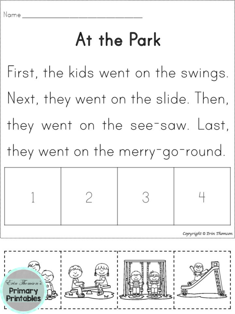 Free Printable Sequencing Worksheets For 1st Grade-159 | Lyana Worksheets