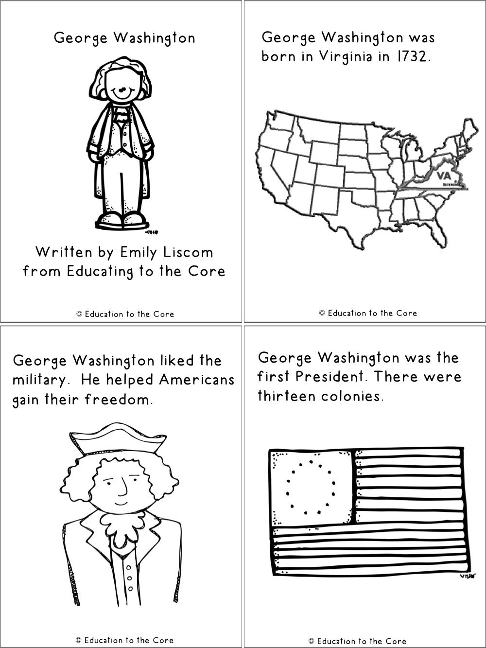 George Washington Printable Worksheets 159 Lyana Worksheets