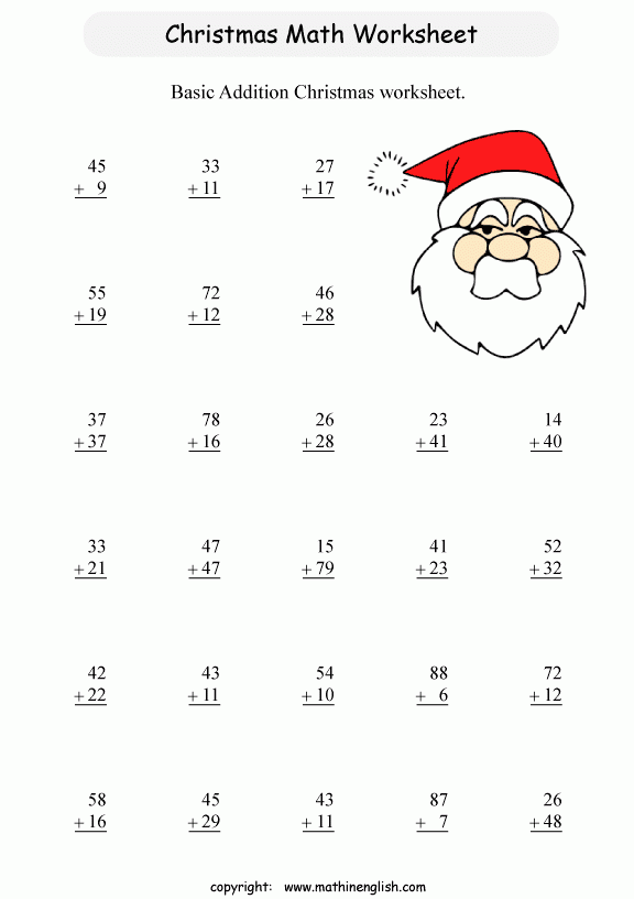 Printable Christmas Math Worksheets 6th Grade Lyana Worksheets