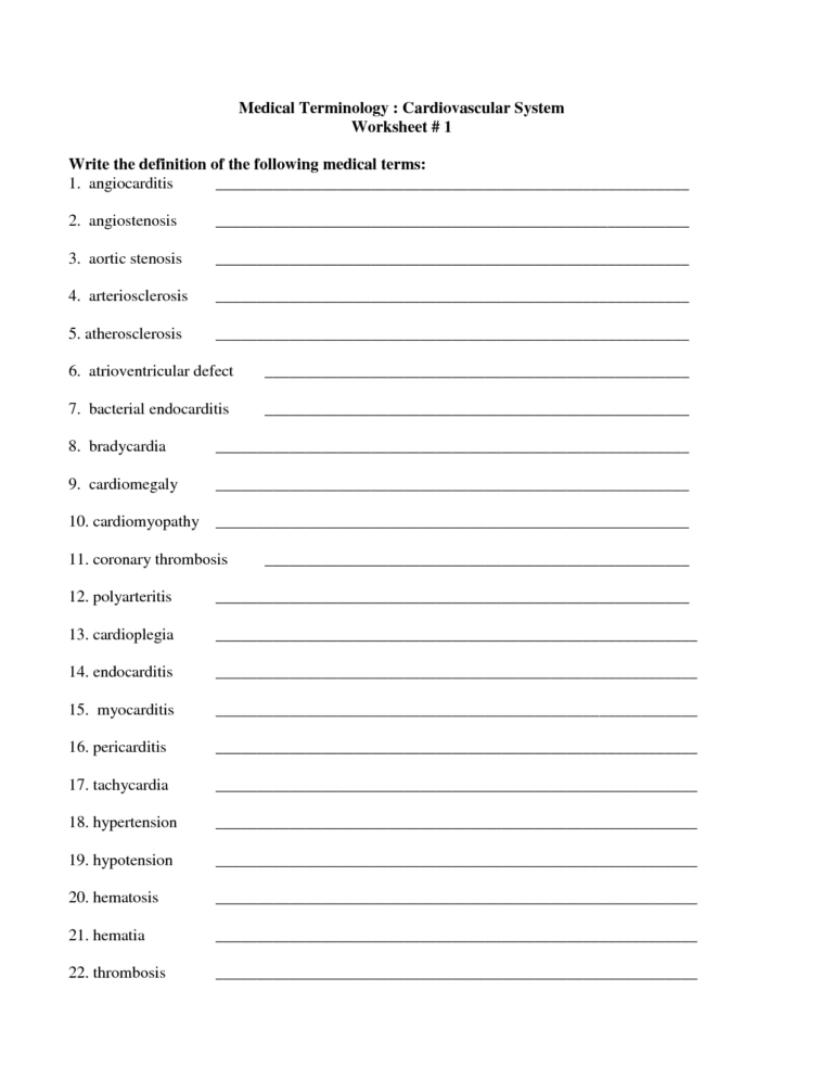 Printable Cna Worksheets-159 | Lyana Worksheets