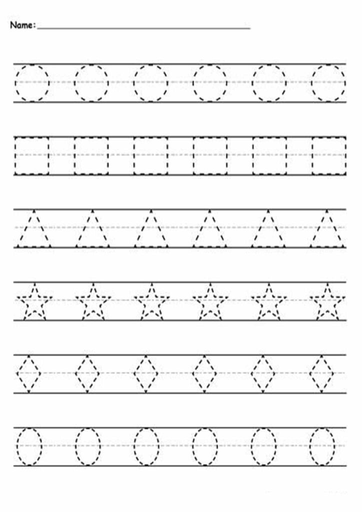 Printable Tracing Worksheets For 3 Year Olds-159 | Lyana Worksheets