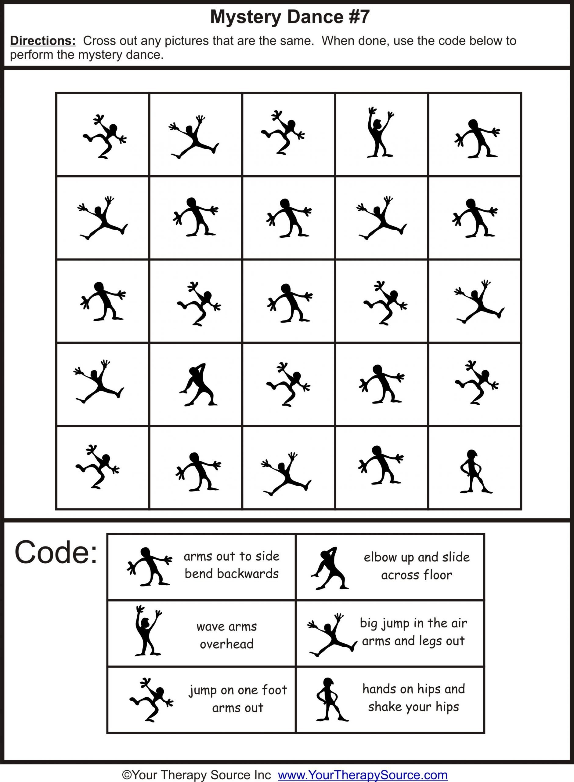 Printable Visual Scanning Worksheets For Adults Lyana Worksheets