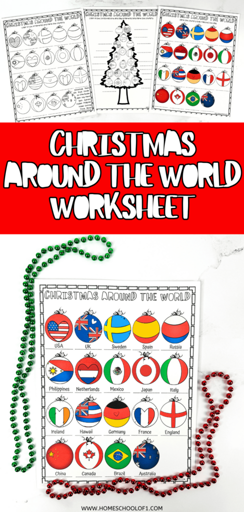 Christmas Around The World Worksheet | Lyana Worksheets