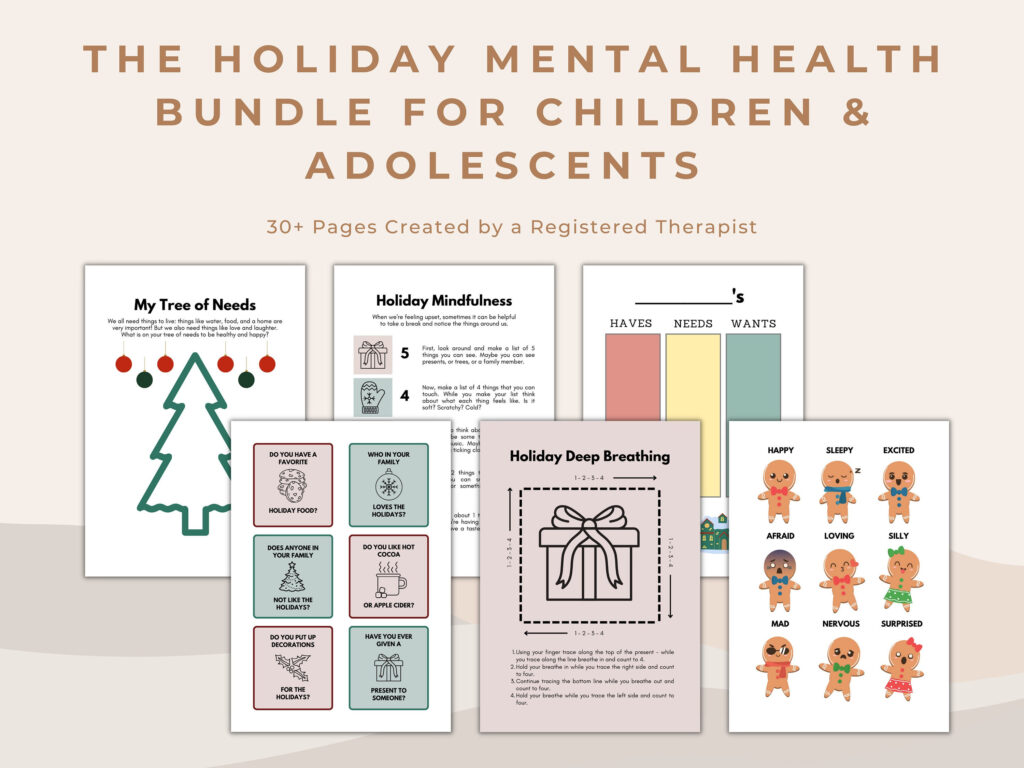 Christmas Health Worksheets | Lyana Worksheets
