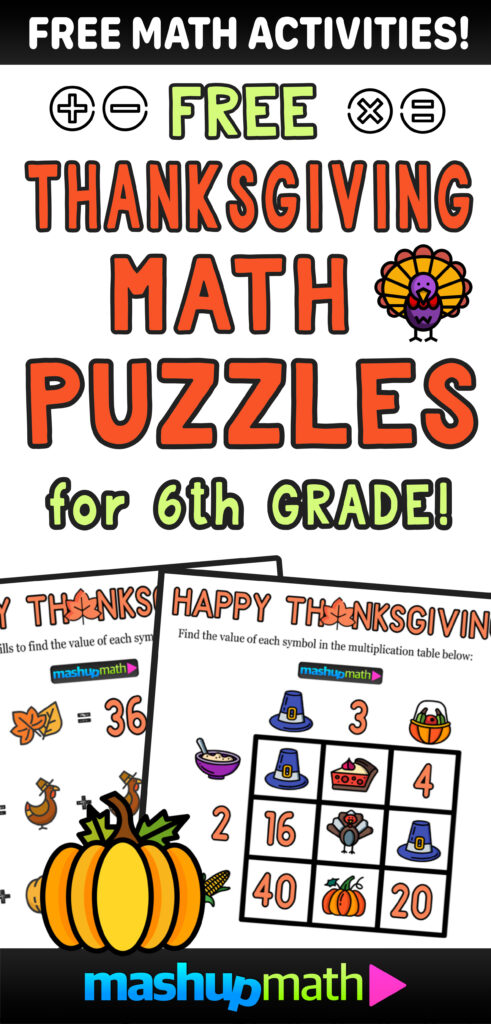 4th Grade Thanksgiving Math Worksheets | Lyana Worksheets